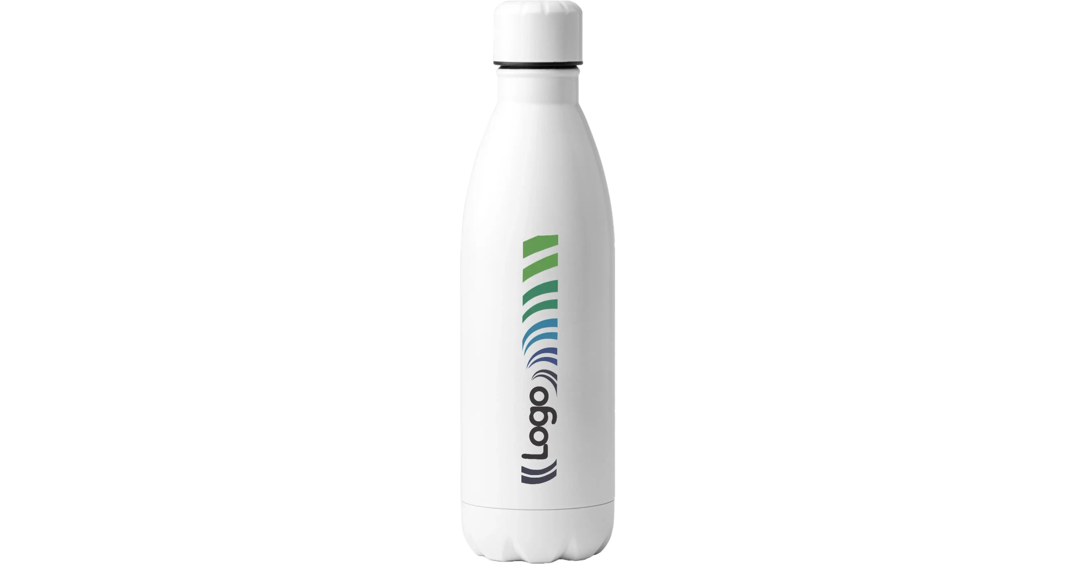 Tarek Bottle Stainless Steel Flask STAMINA bi4125 customizable - Blanc