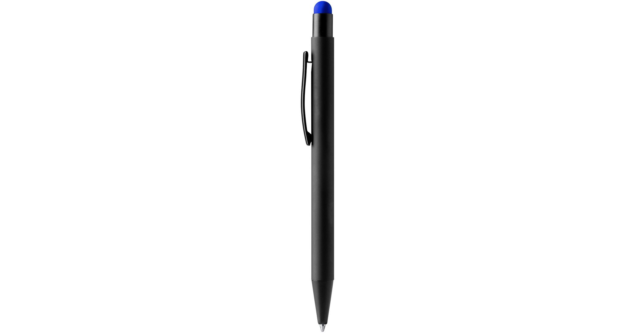 Zagreb STAMINA Stylo caoutchouc encre personnalisable bl1063 - Bleu royal