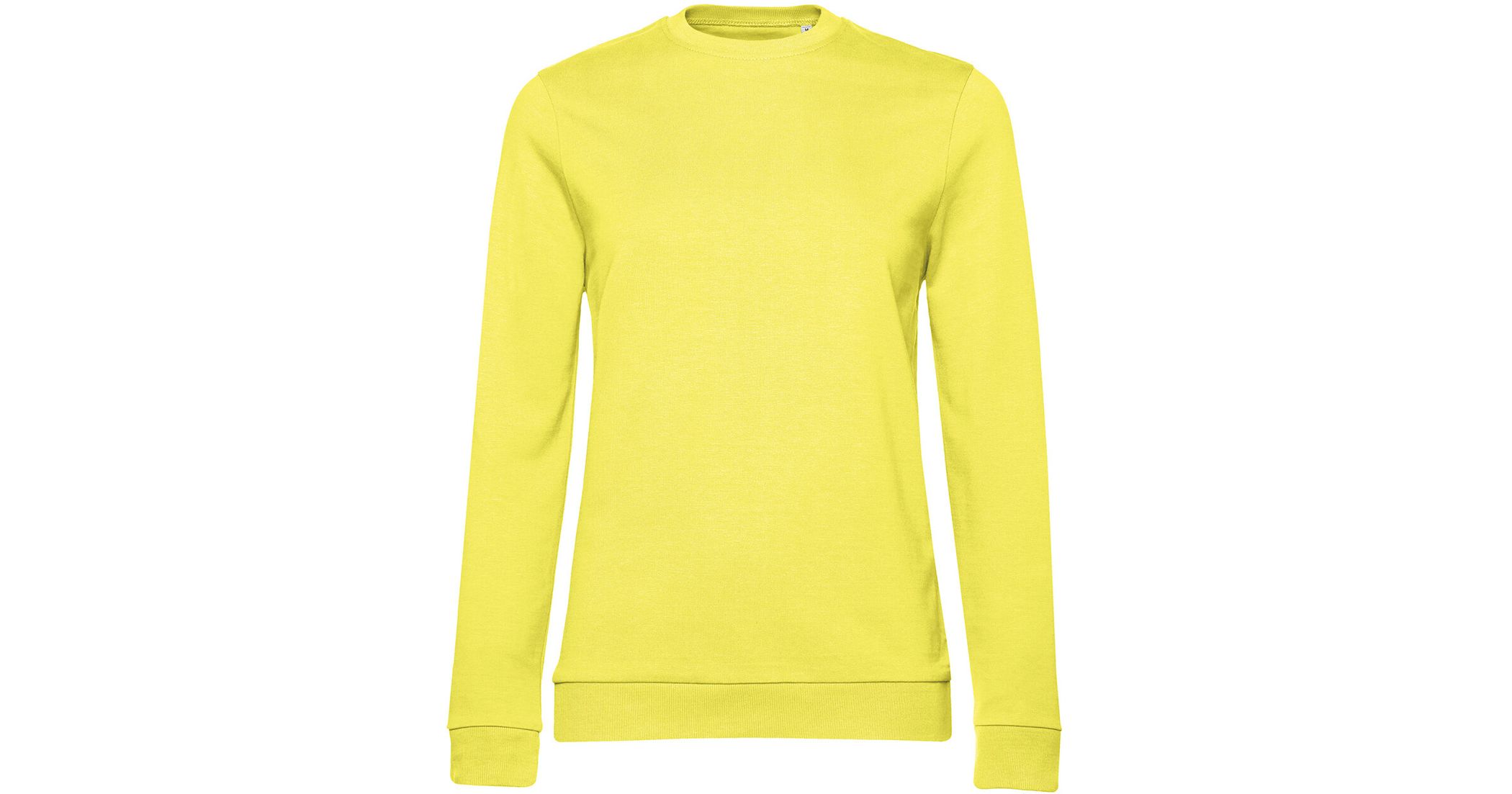 B&C COLLECTION #set in /women french terry ww02w - Solar yellow